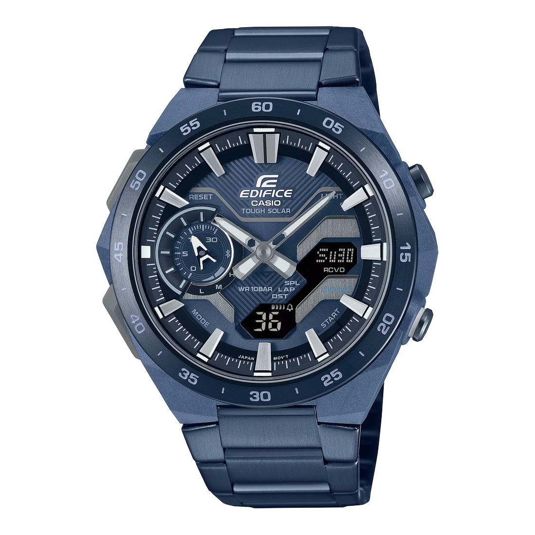Casio Edifice ECB-2200CB-2AEF carbonio e acciaio ip blu | Paladini ...